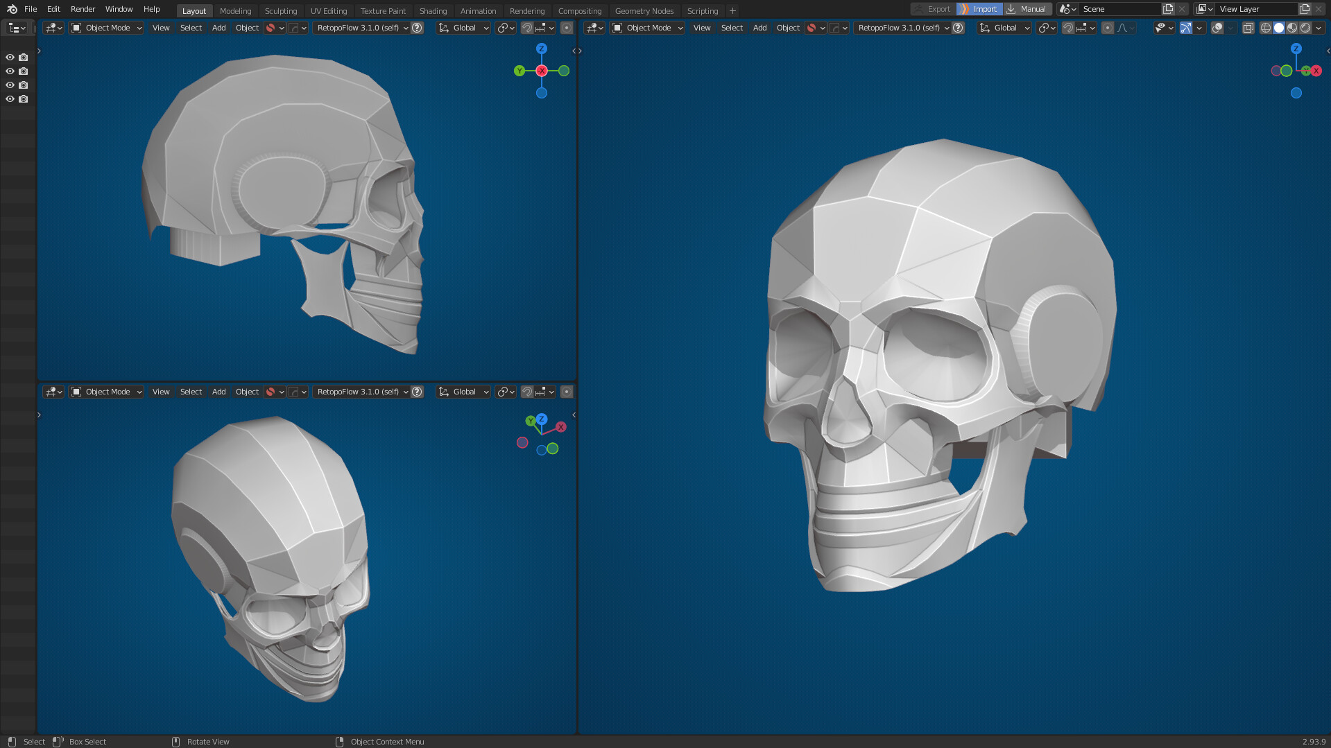 ArtStation - Scull Practice
