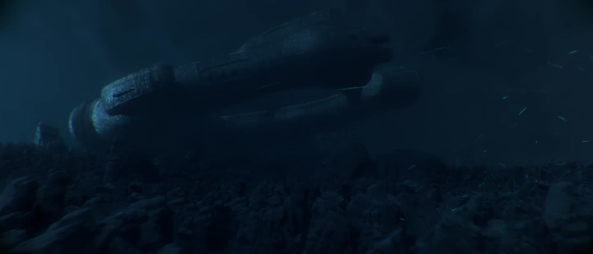 ArtStation - Alien Derelict spaceship