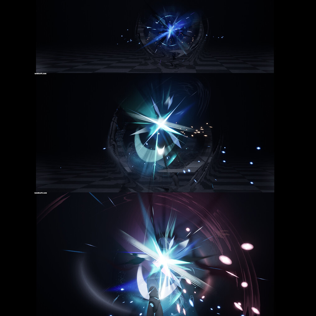 ArtStation - HIT 3 COMBO CASUAL FX