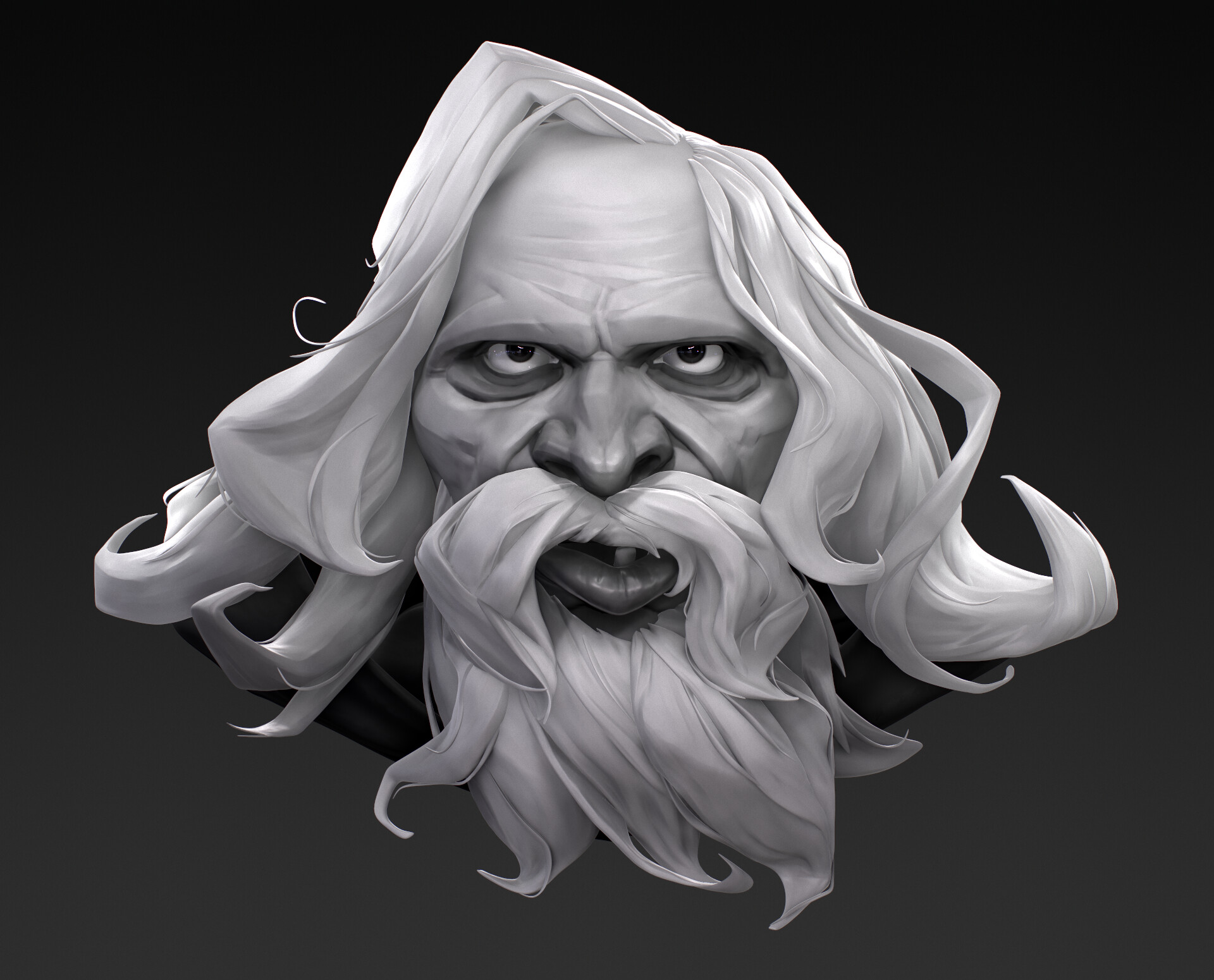 ArtStation - Mysterious old man