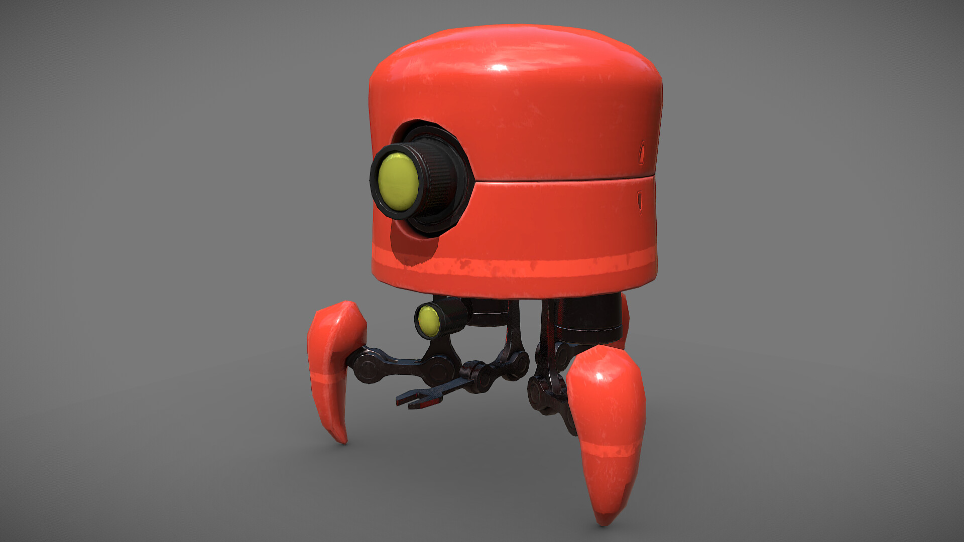 ArtStation - Little Red Robot