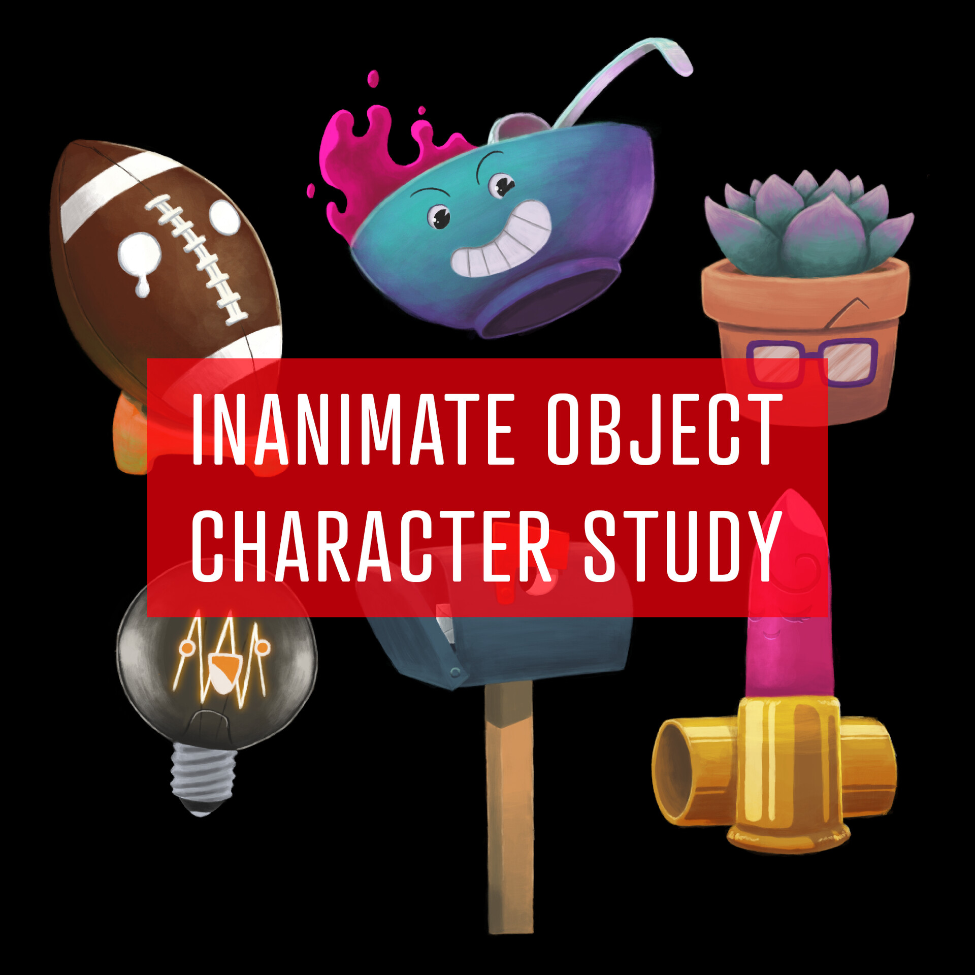 ArtStation - Inanimate Object Character Study