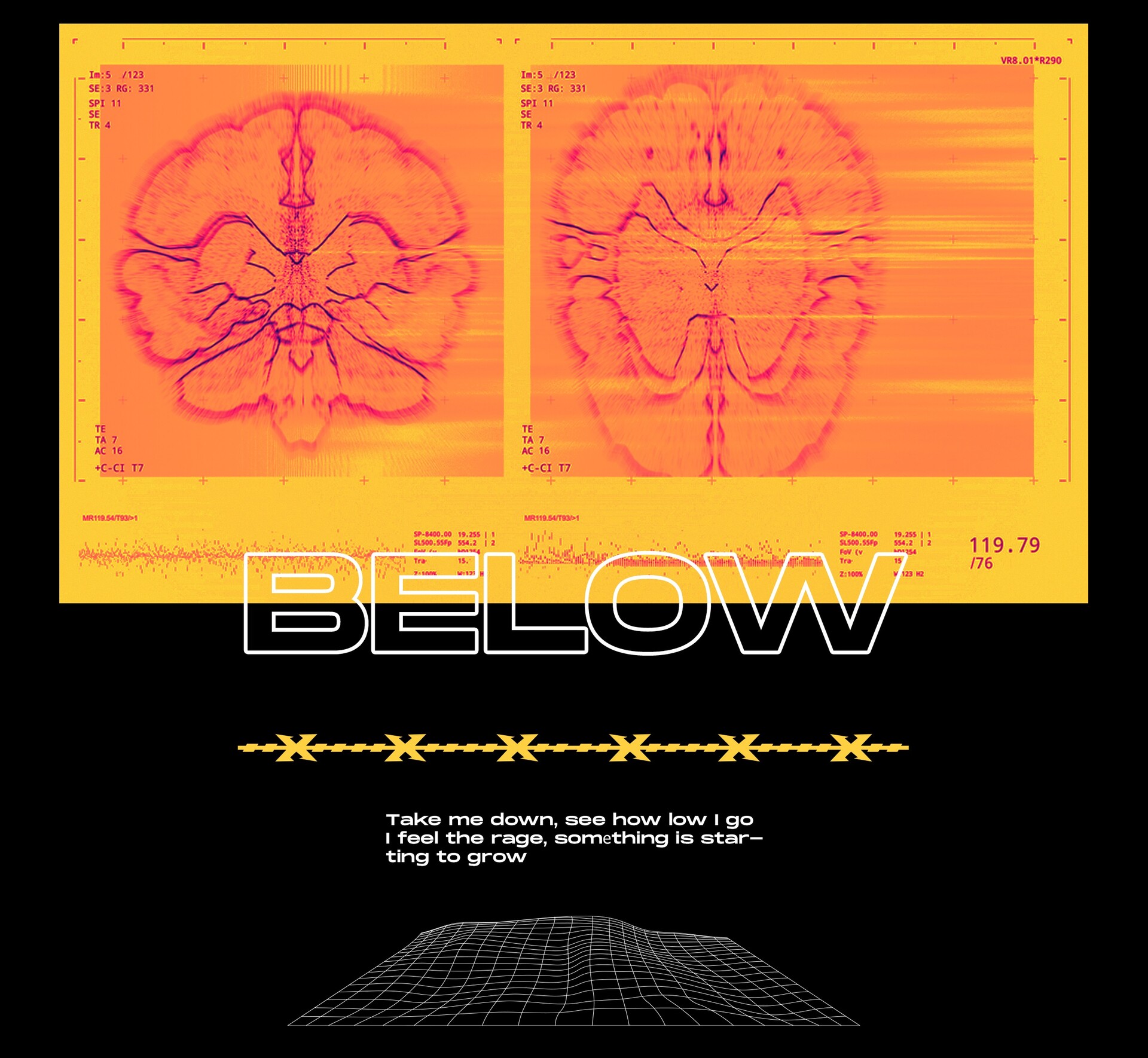 ArtStation - Beartooth - Below Lyrics Fan Poster