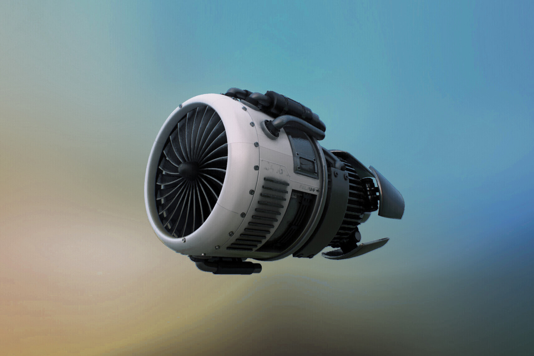 ArtStation - jet engine