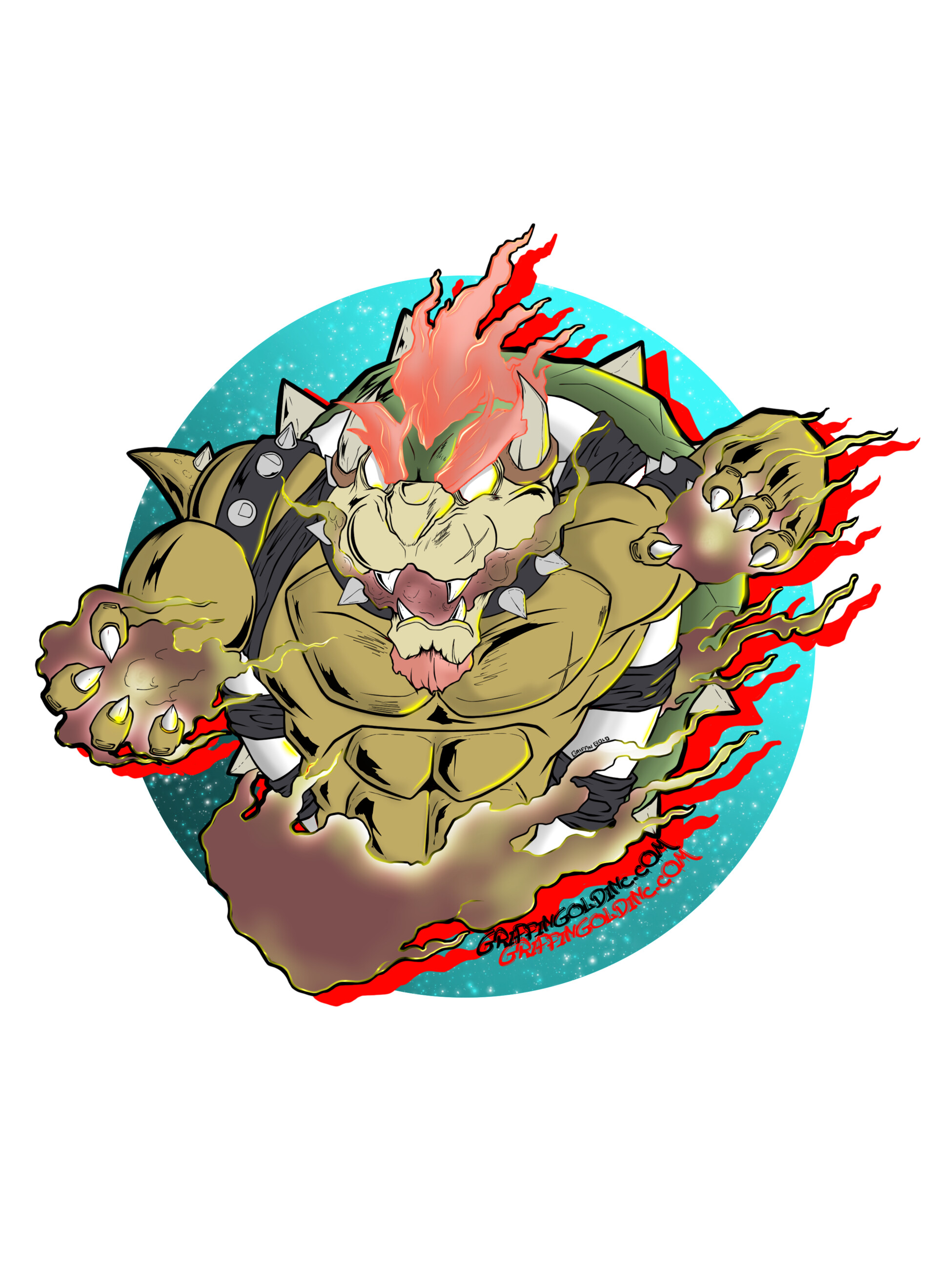 ArtStation - God Fire Koopa