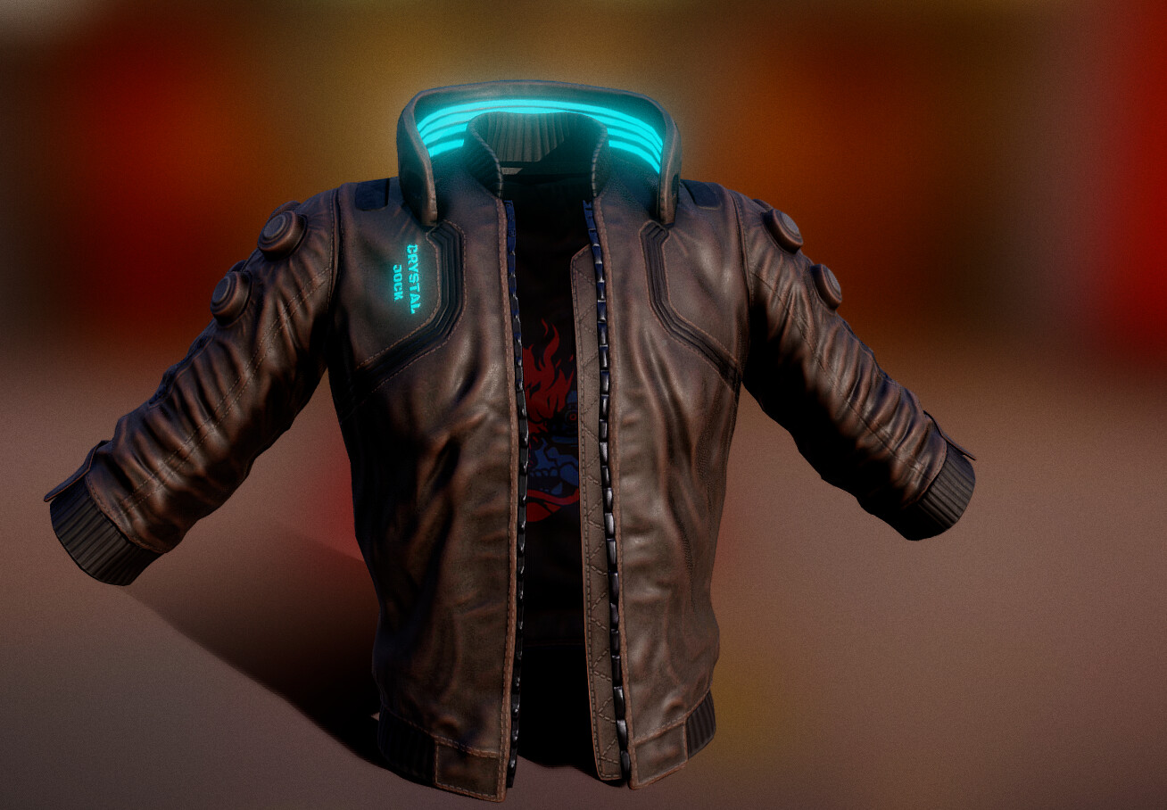 ArtStation - Cyberpunk 2077-FanArt - V's Jacket