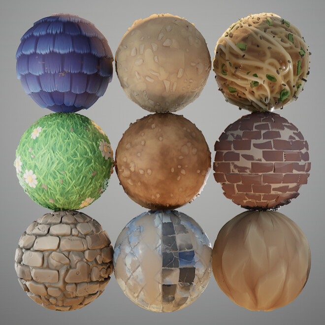 ArtStation - Miscellaneous materials