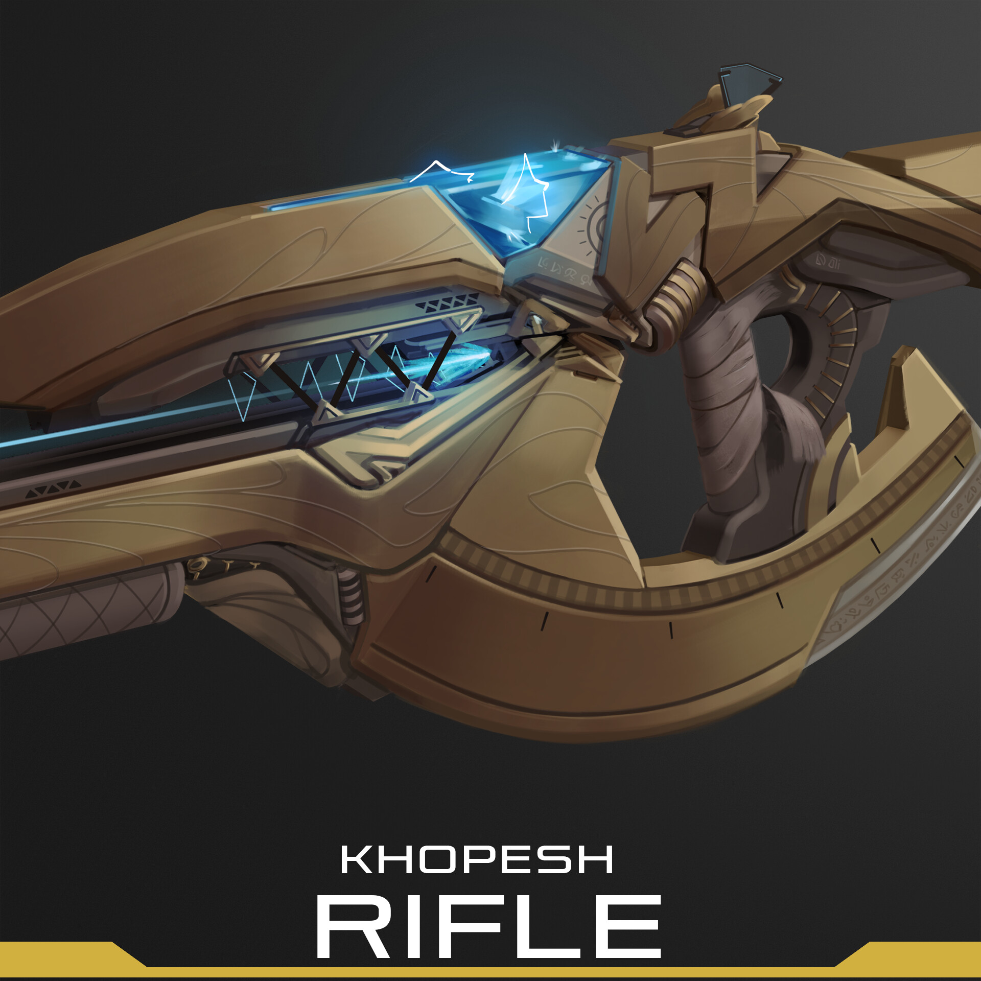 ArtStation - Khopesh Rifle
