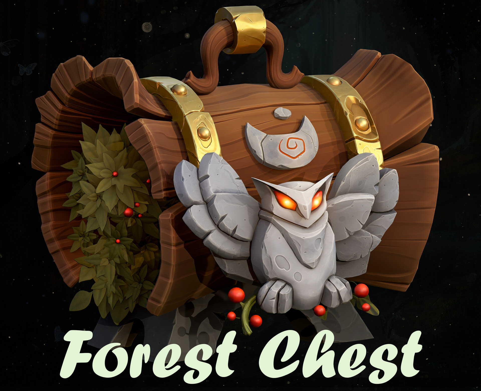 ArtStation - Forest Chest