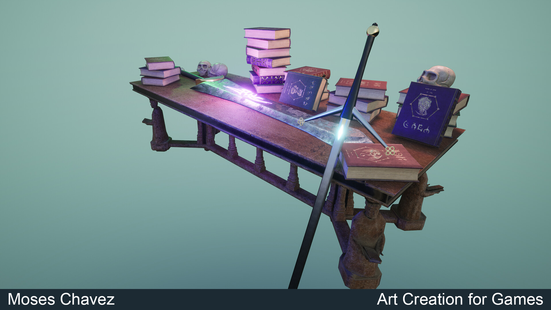 ArtStation - Wizard Table