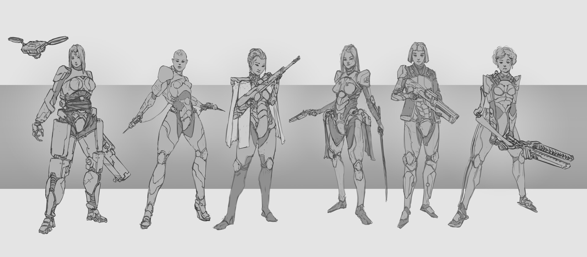 ArtStation - alien Sketches