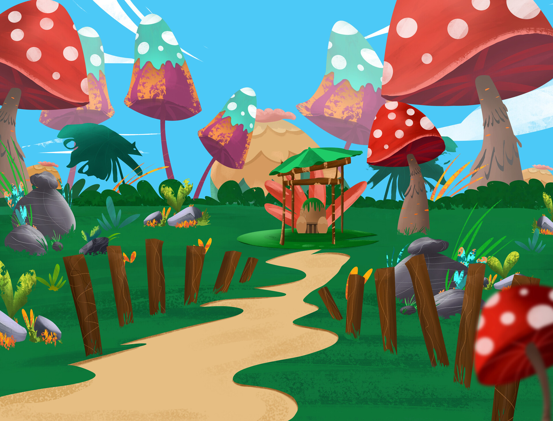 ArtStation - animation background narrative design /2019