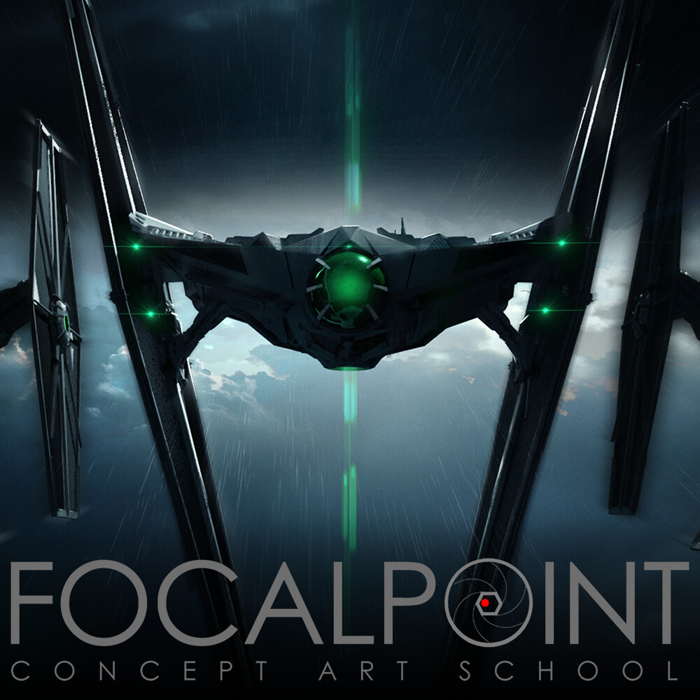 ArtStation - Focal Point School contest / TIE Fighter redesign