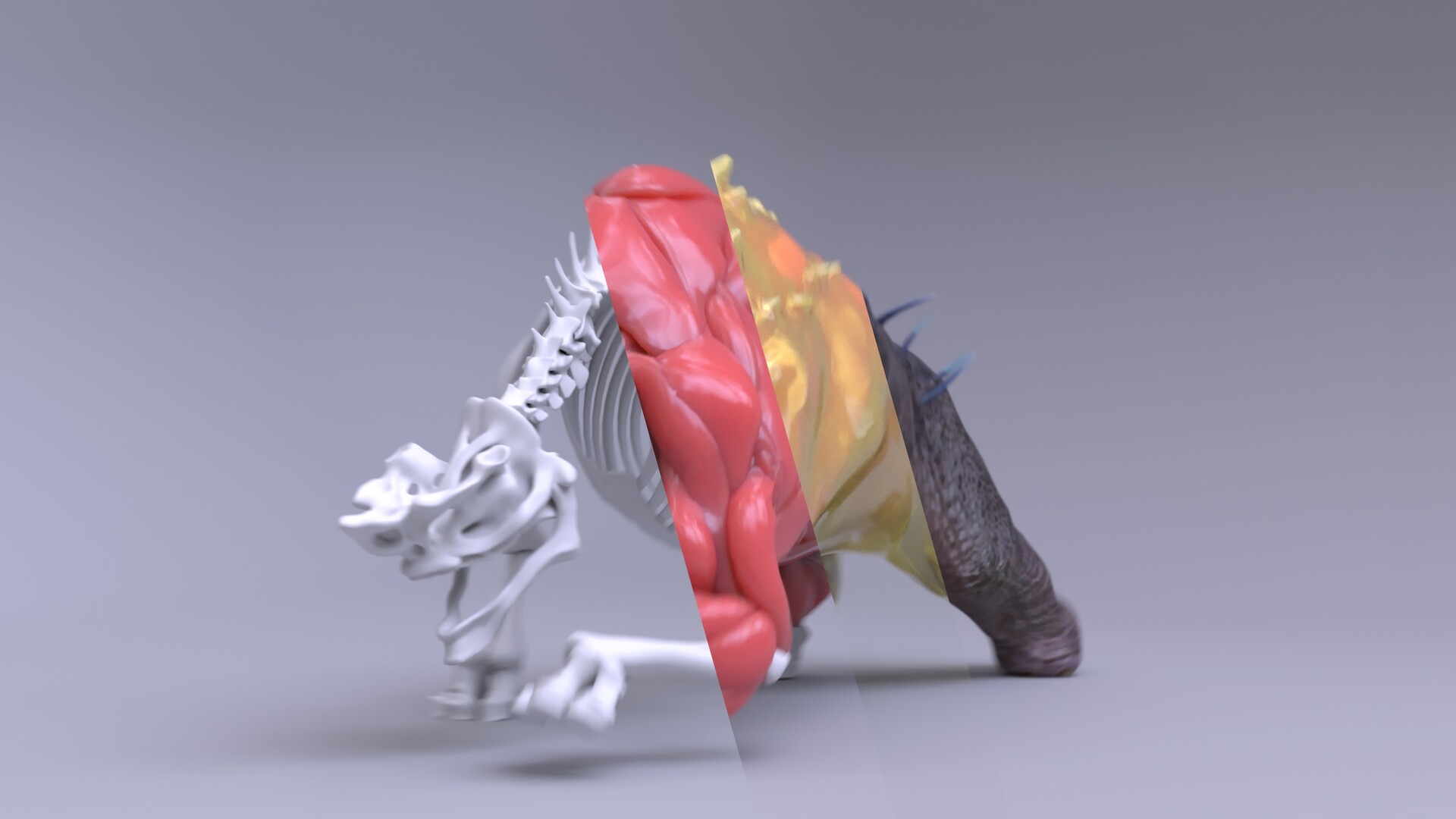 ArtStation - Monster Muscle Sim