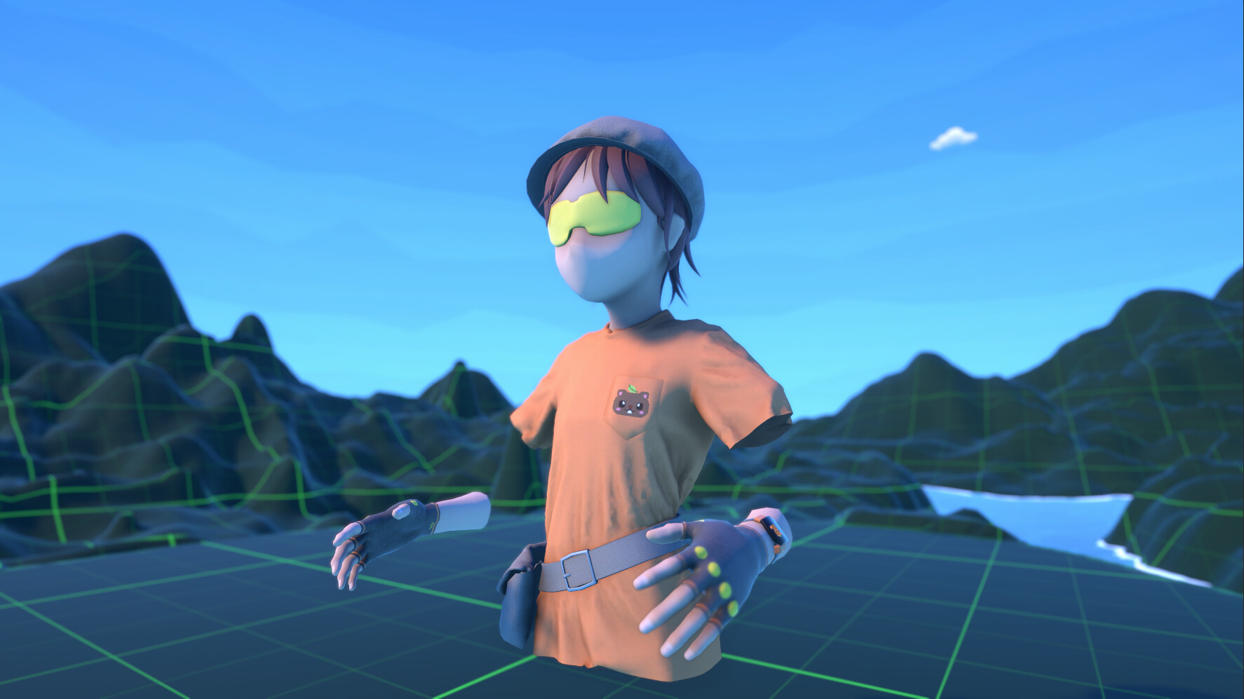 ArtStation - Maya, ZBrush, Marvelous Designer, Unity - Standalone VR Avatar