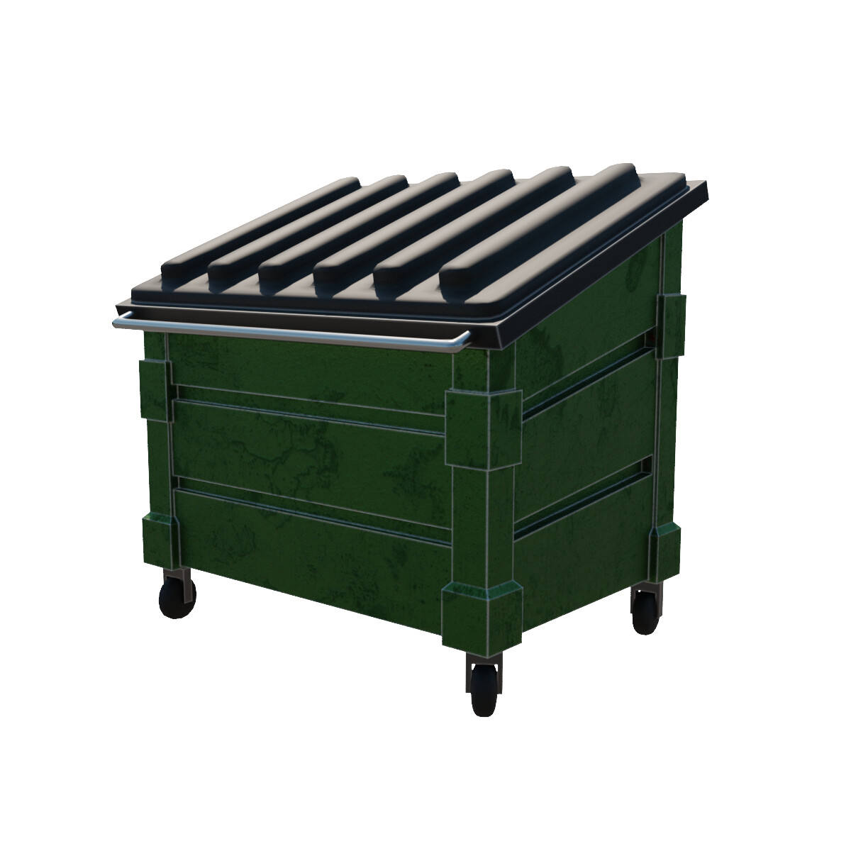 ArtStation - Stylized Garbage Container