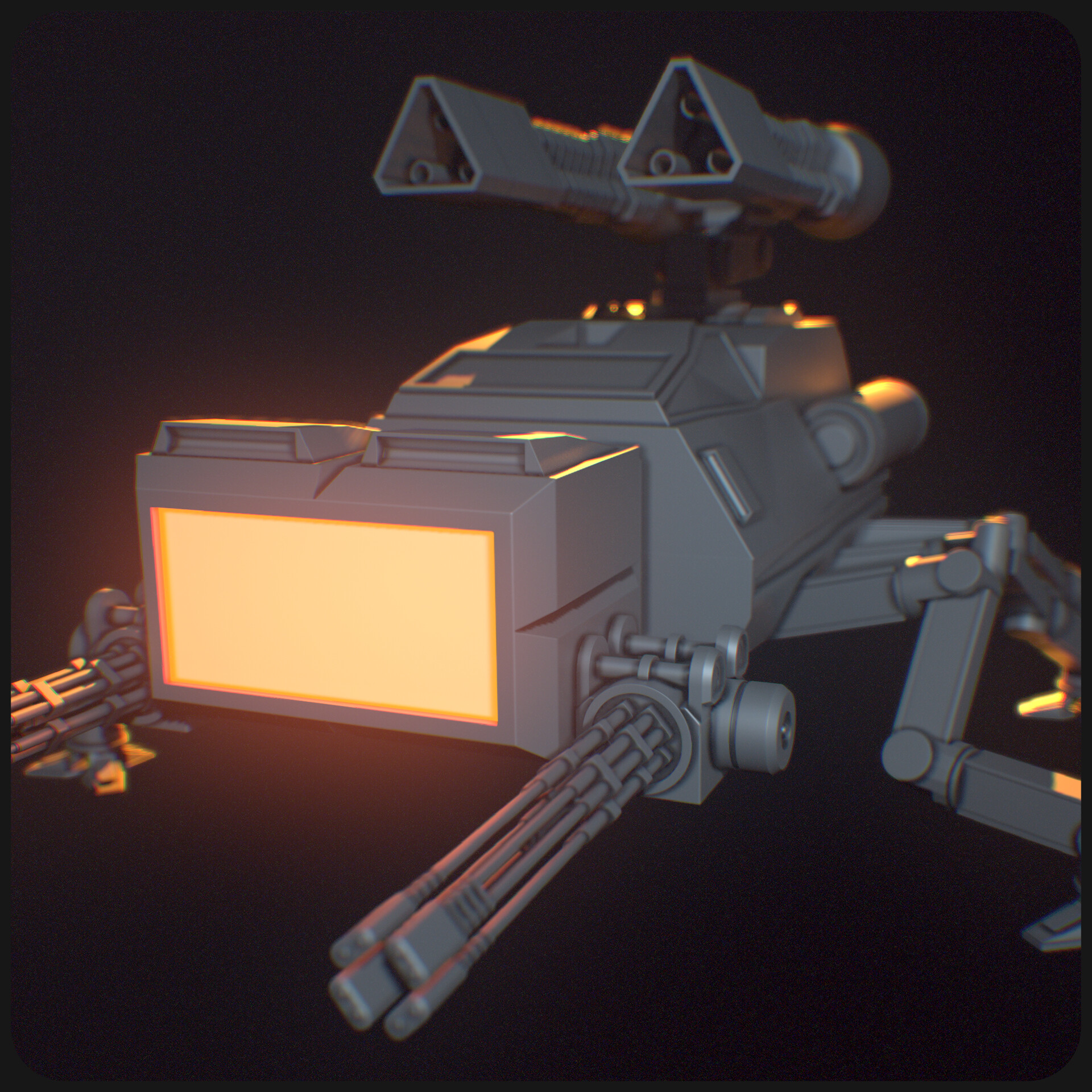 ArtStation - Insectoid Mecha L.U.C.H.A.