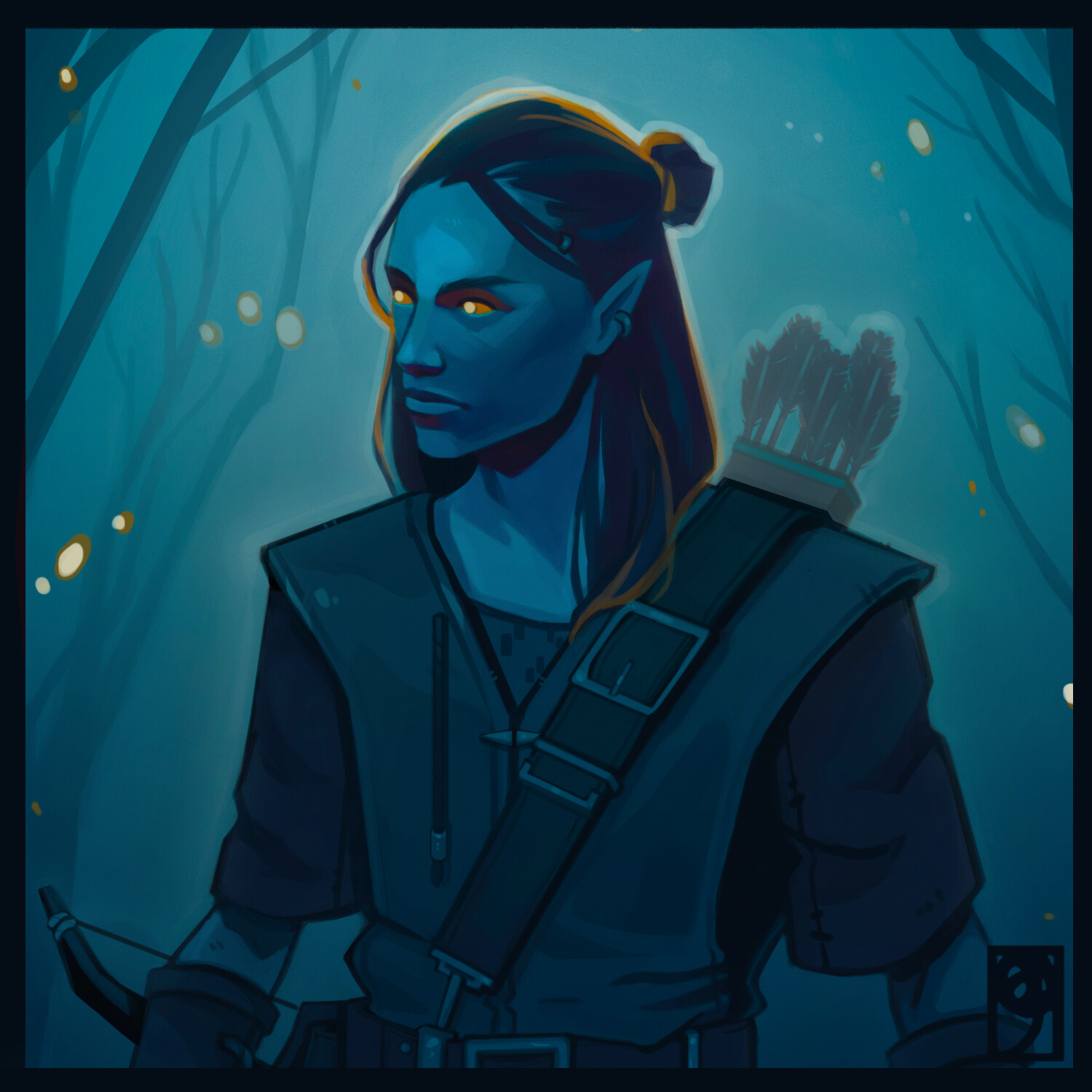 ArtStation - Card Illustration - The Drow