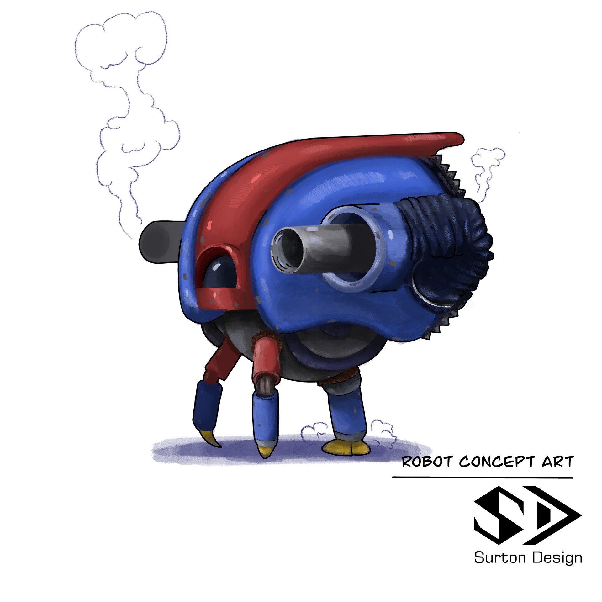 ArtStation - Robot - concept art