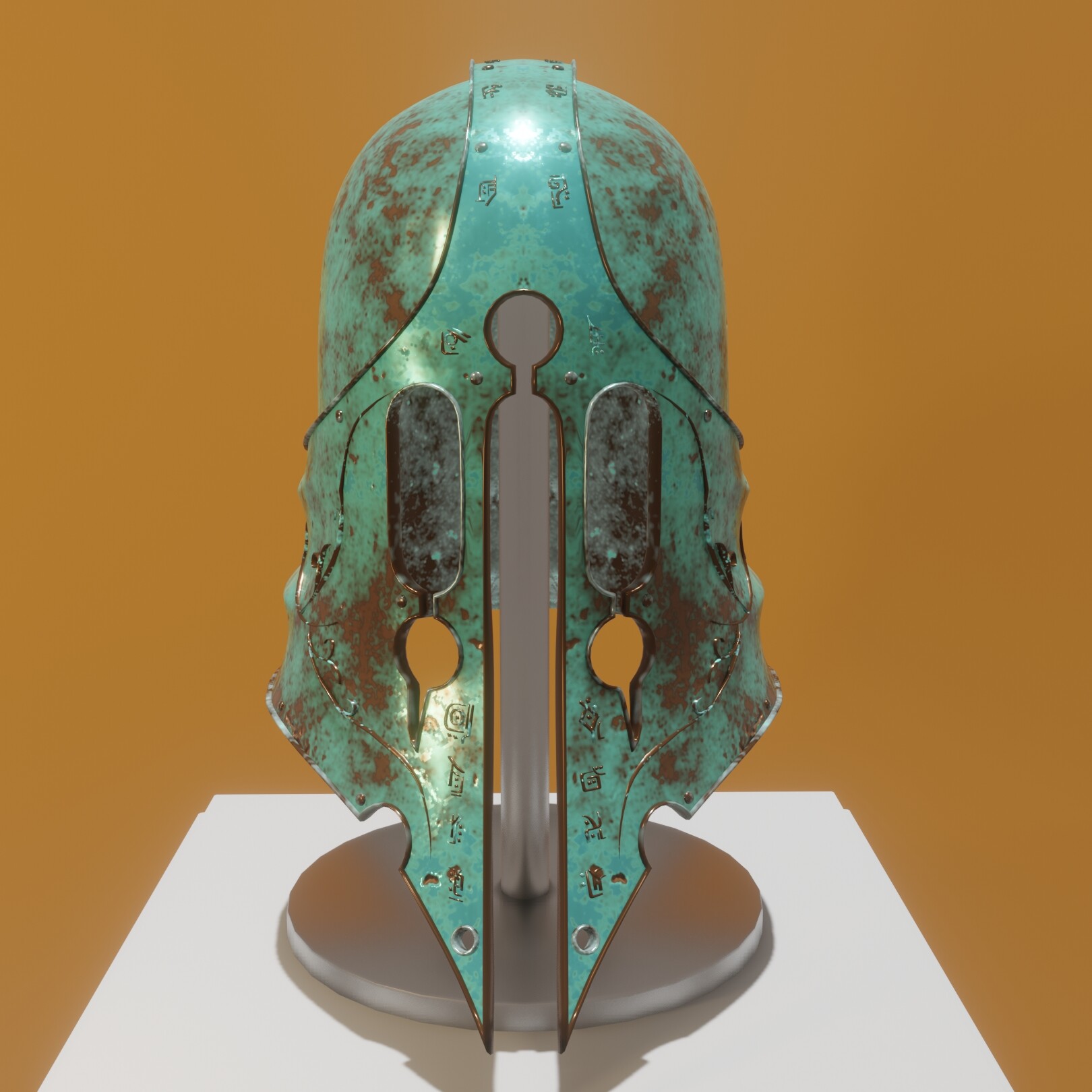 ArtStation - Ancient Helmet