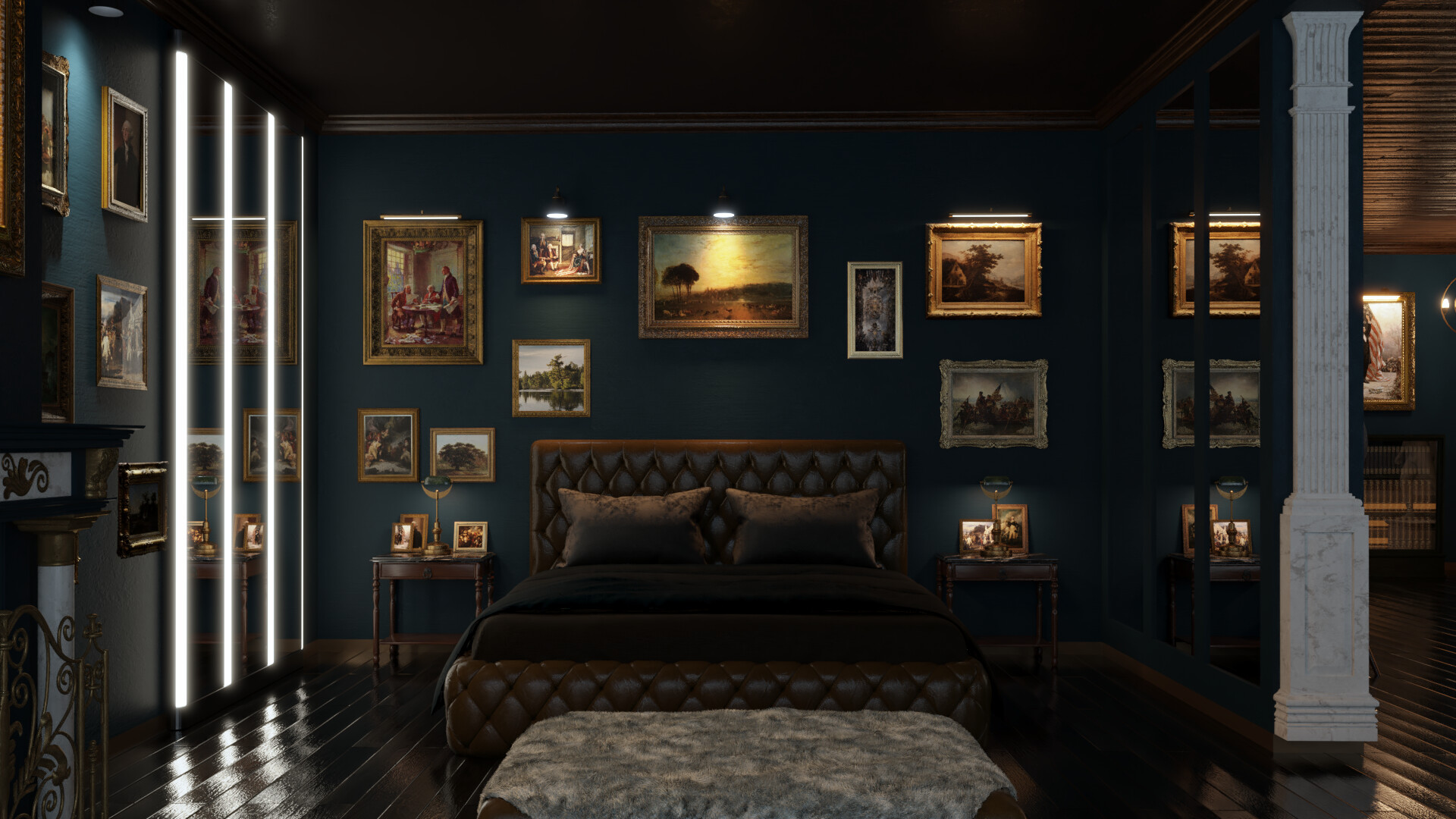 ArtStation - Homelander's 3D room