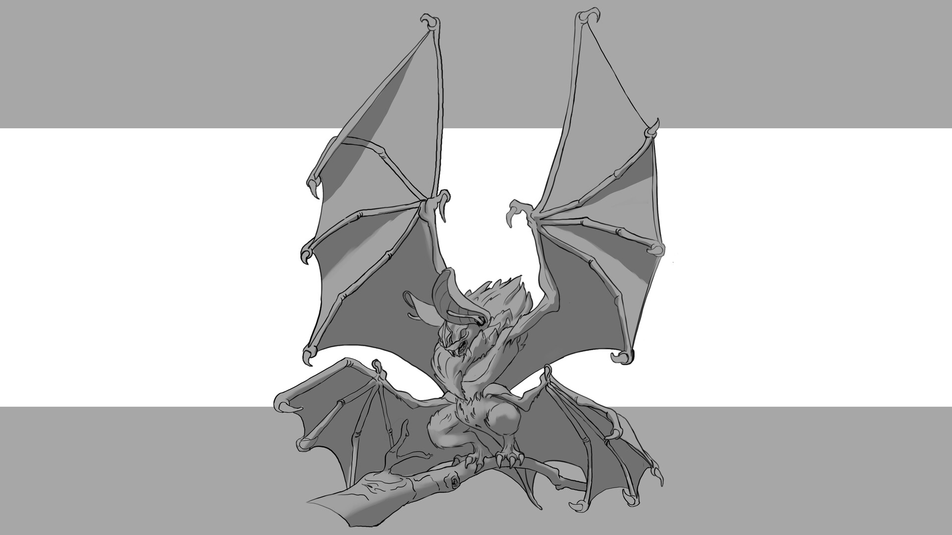 ArtStation - Four-Winged Bat