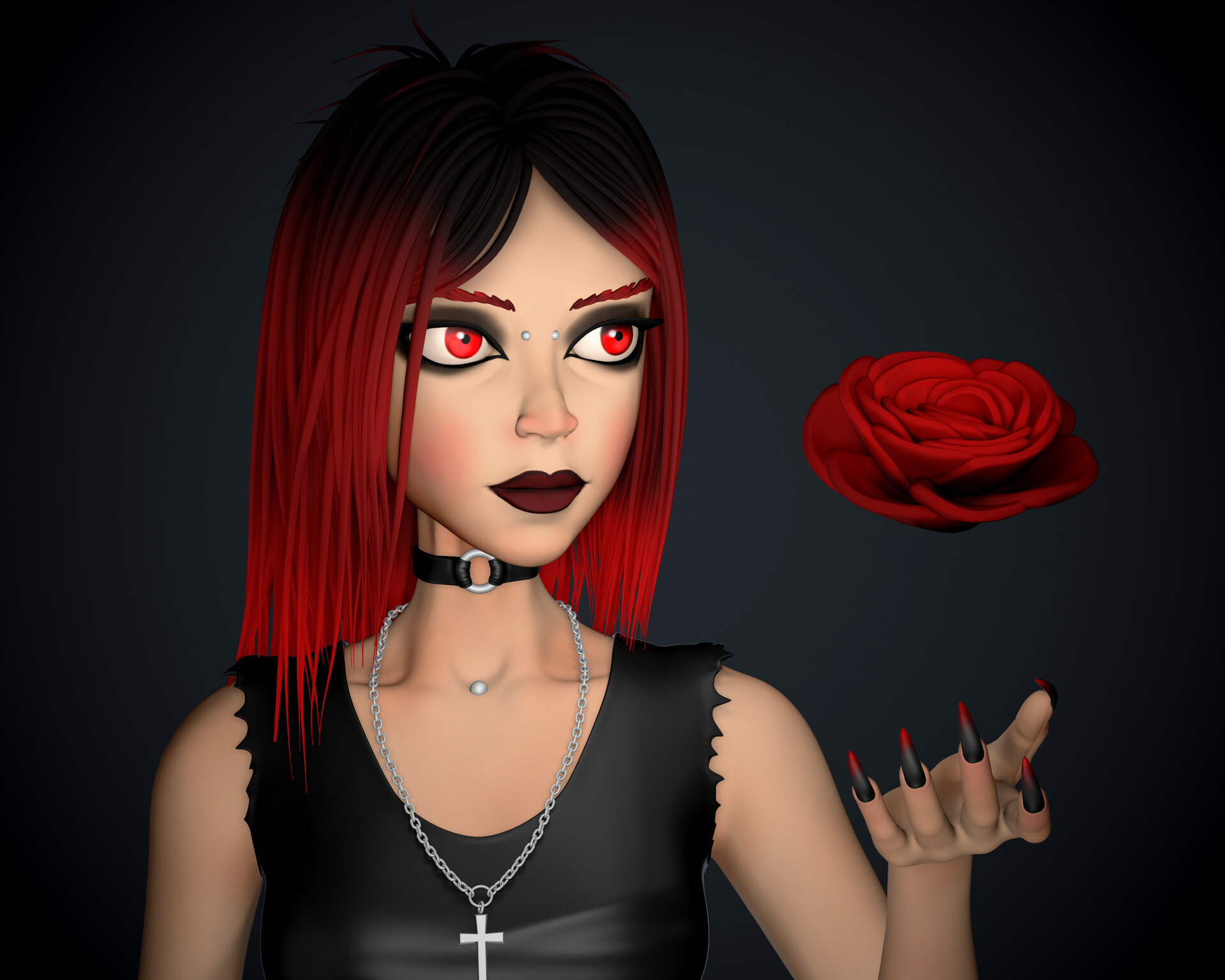 ArtStation - Vampire Girl