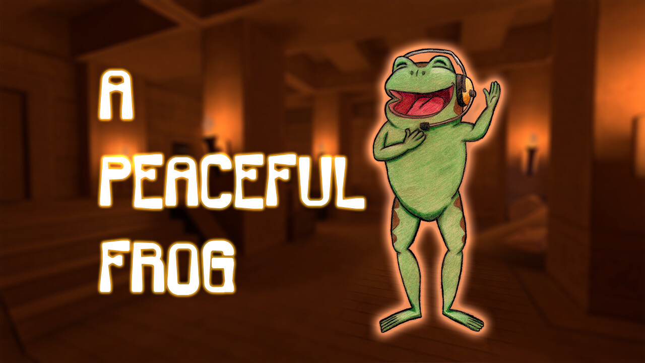 ArtStation - A Peaceful Frog