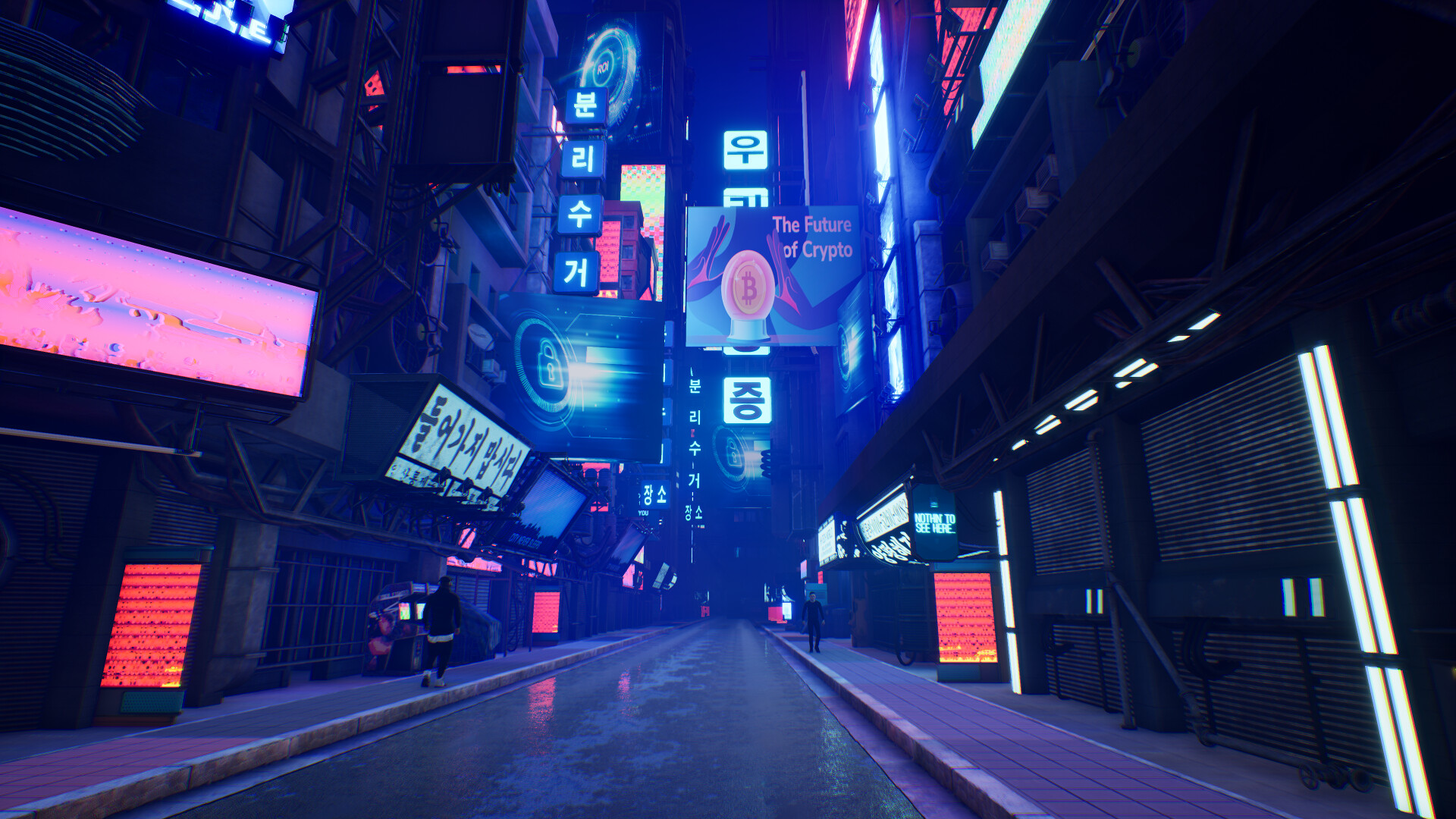 ArtStation - Cyberpunk scene unreal
