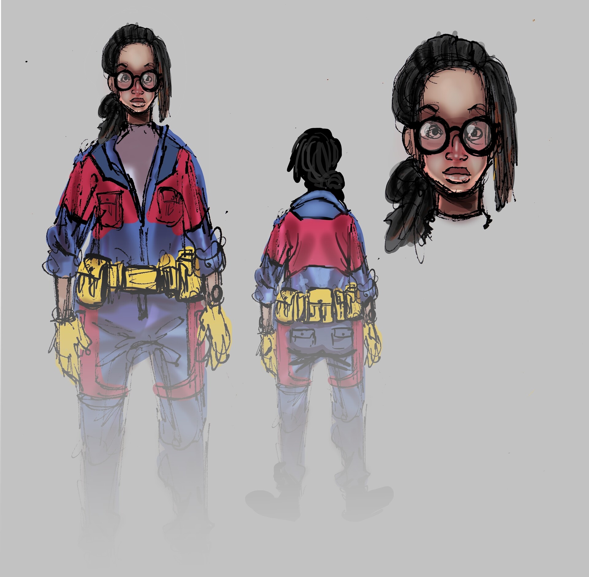 ArtStation - MODE Atlas character design concept