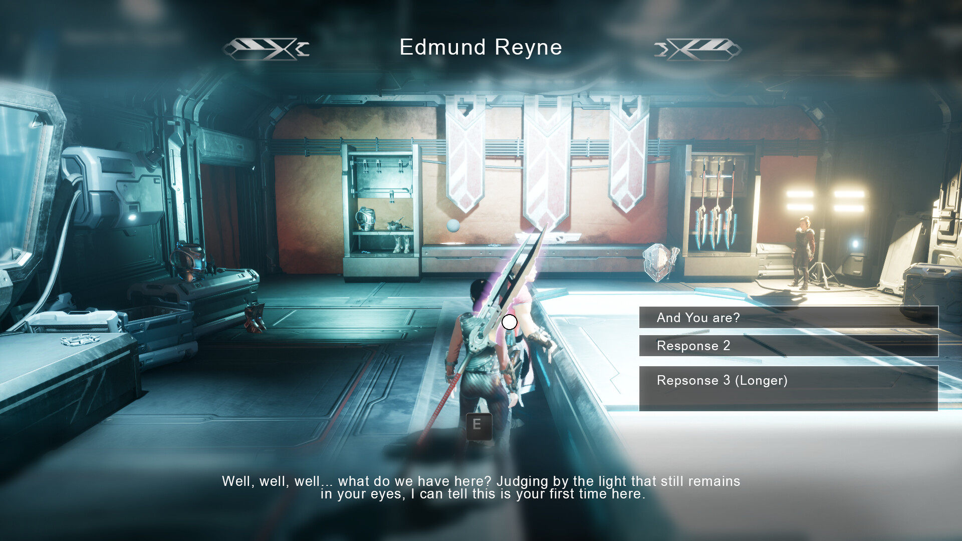 ArtStation - Menu Mock ups - NPC Interaction