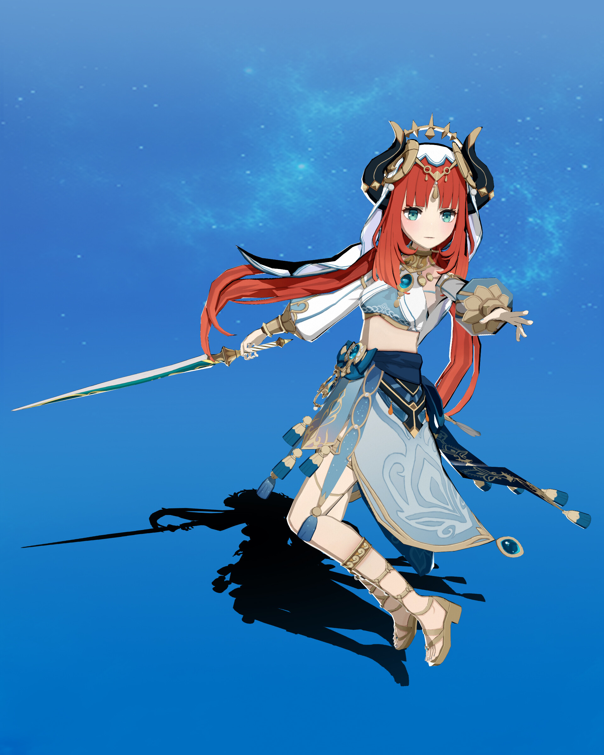 ArtStation - (모작)원신- 닐루