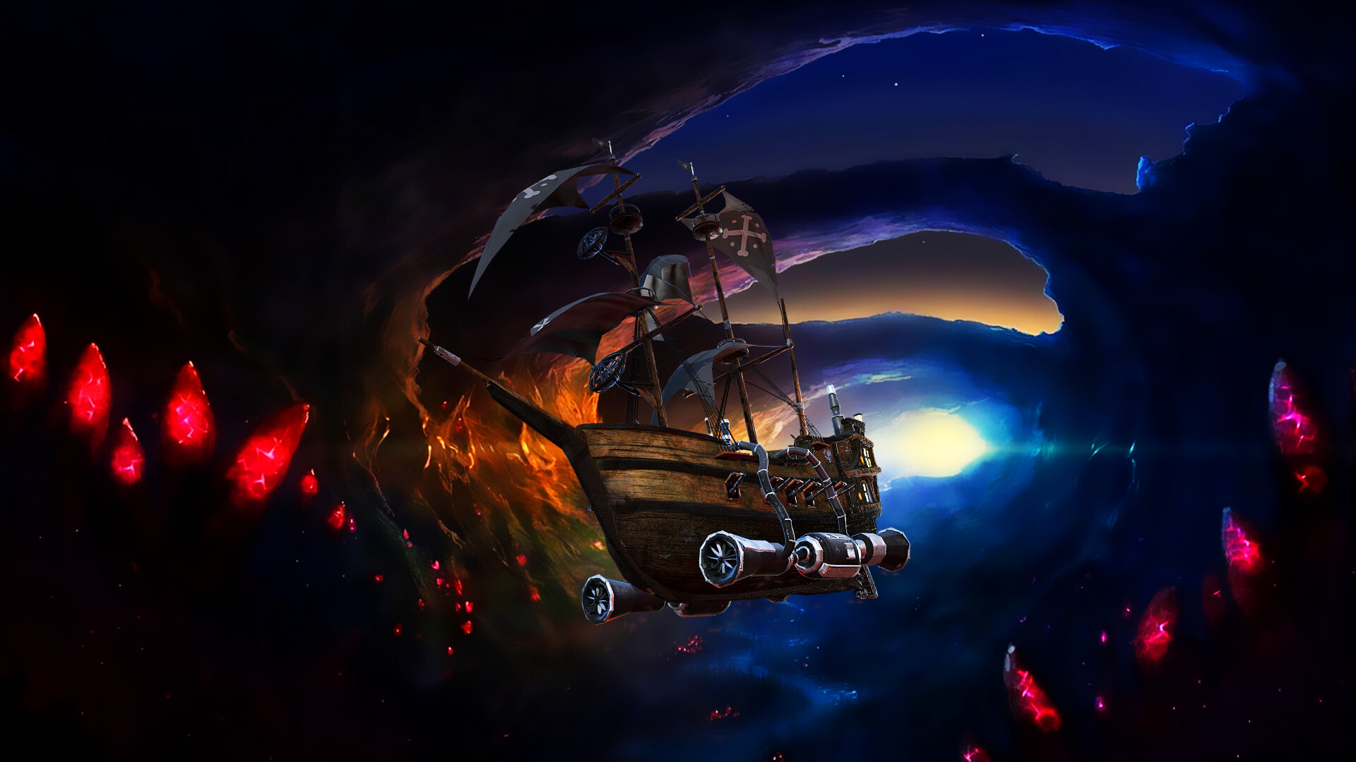 ArtStation - Eclipse Ship