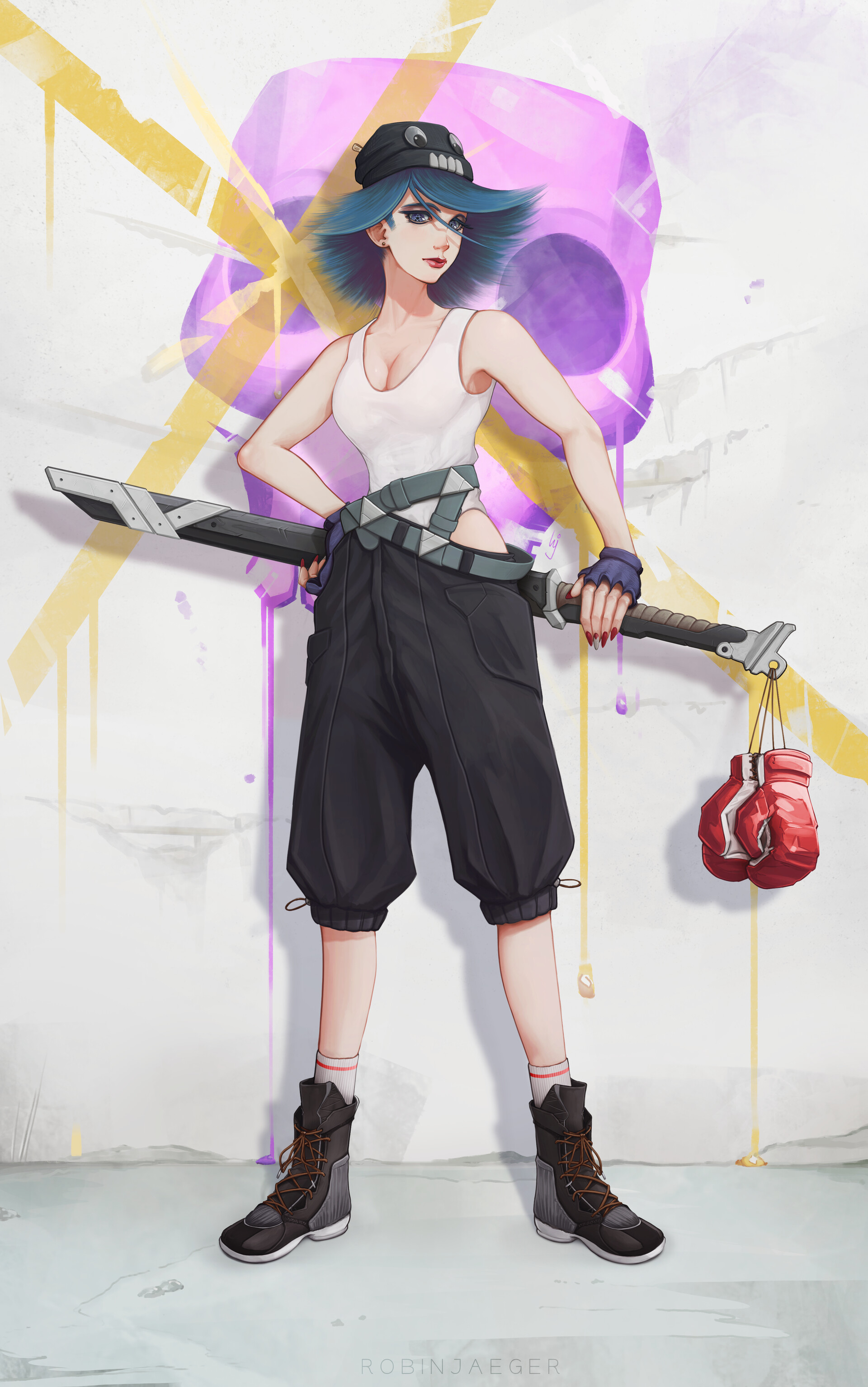 ArtStation - Boxer Girl