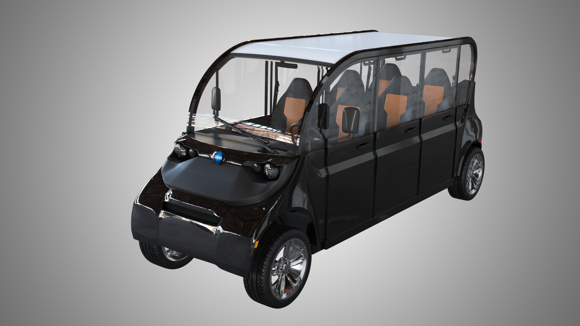 ArtStation - Polaris GEM Electric car