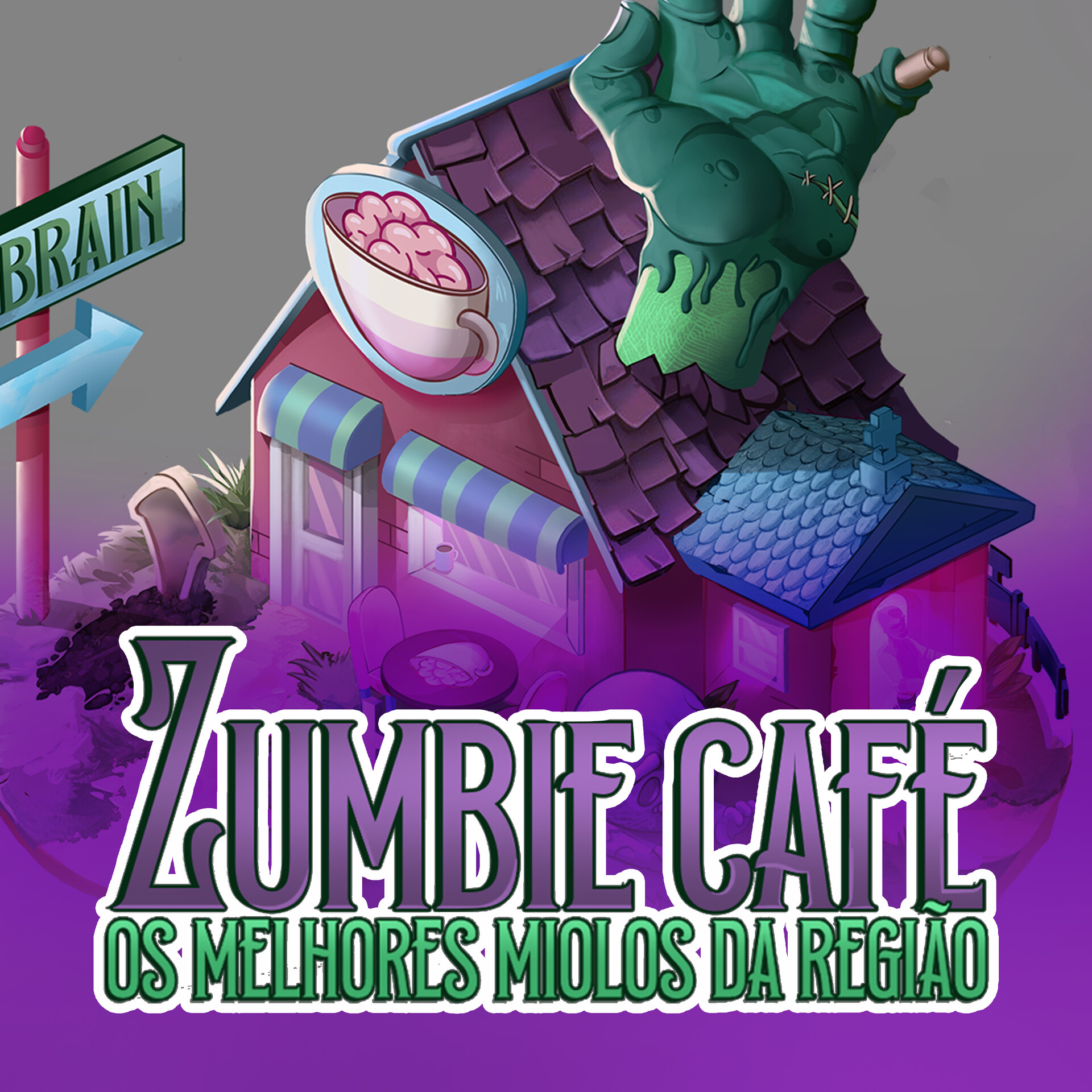 ArtStation - Zombie Café - Concept Game Art