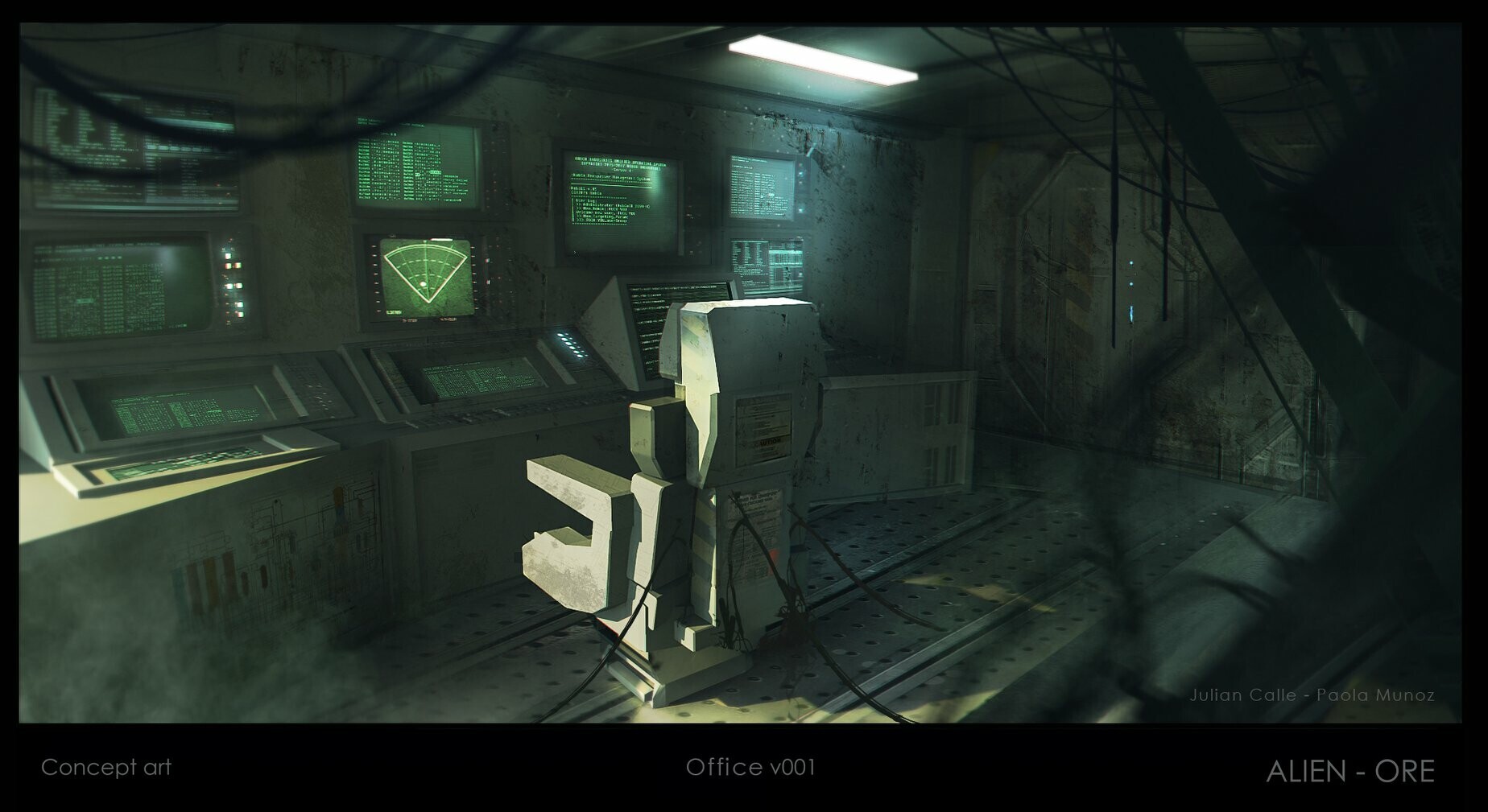 ArtStation - Alien 40th Anniversary Short Film: "Ore"