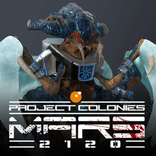 ArtStation - Mars 2120 - Arachnida Glacius Boss