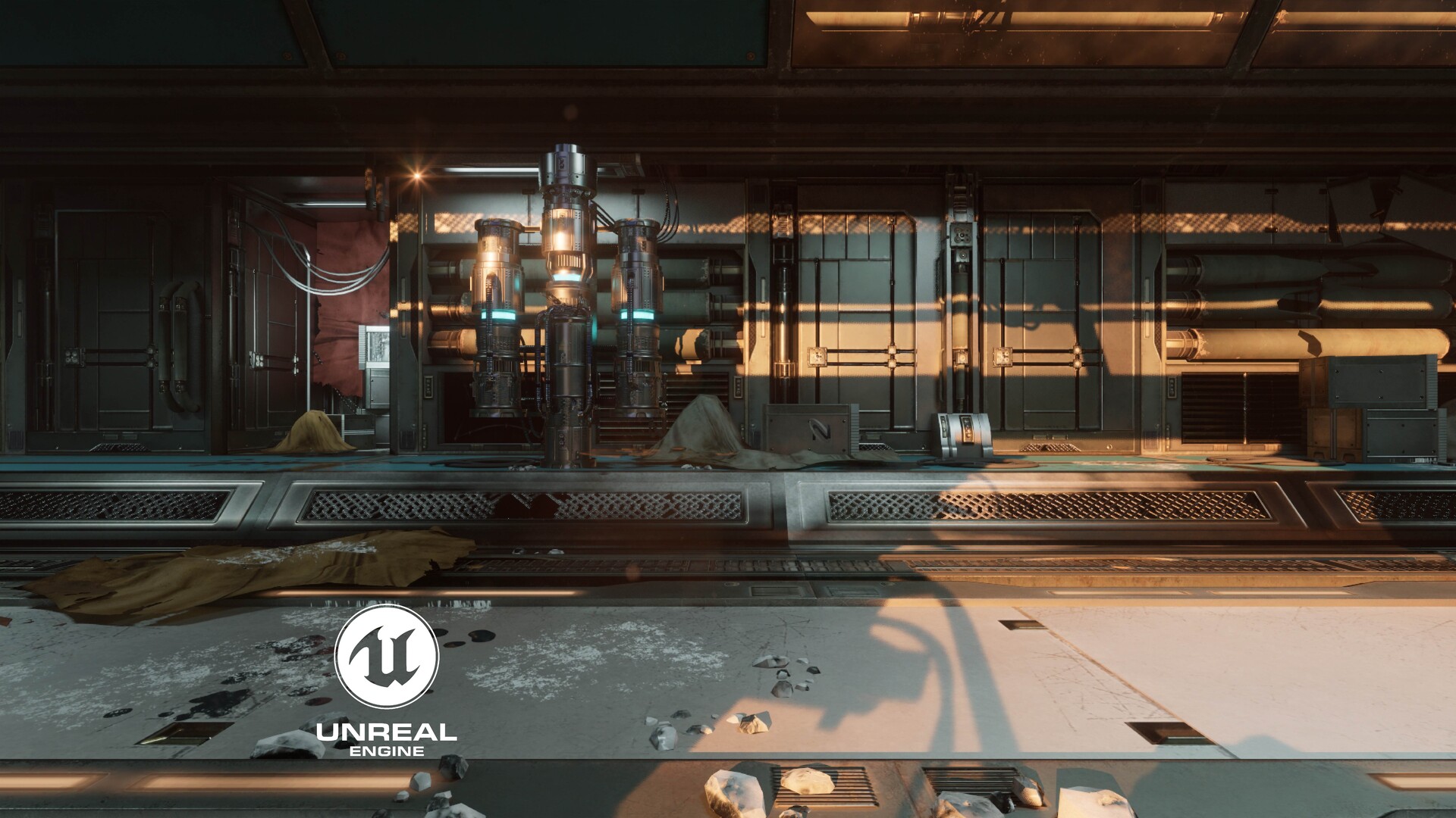 ArtStation - Relight of Polar Sci-Fi Facility