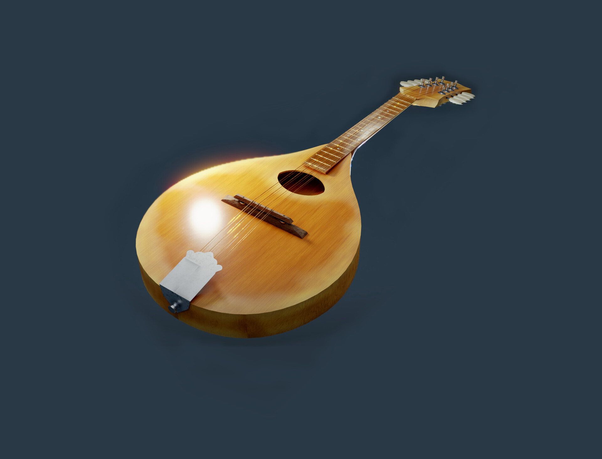 ArtStation - Mandolin Model