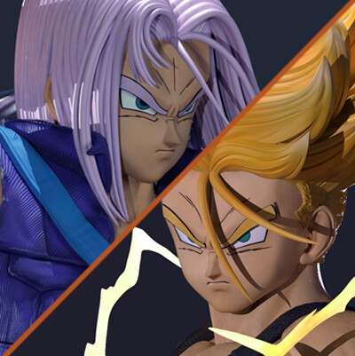 ArtStation - Dragon Ball Trunks