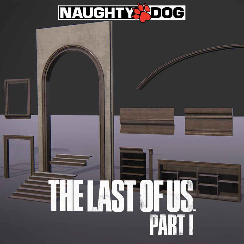 ArtStation - University - Plaza Yard Library Interior Tilesets