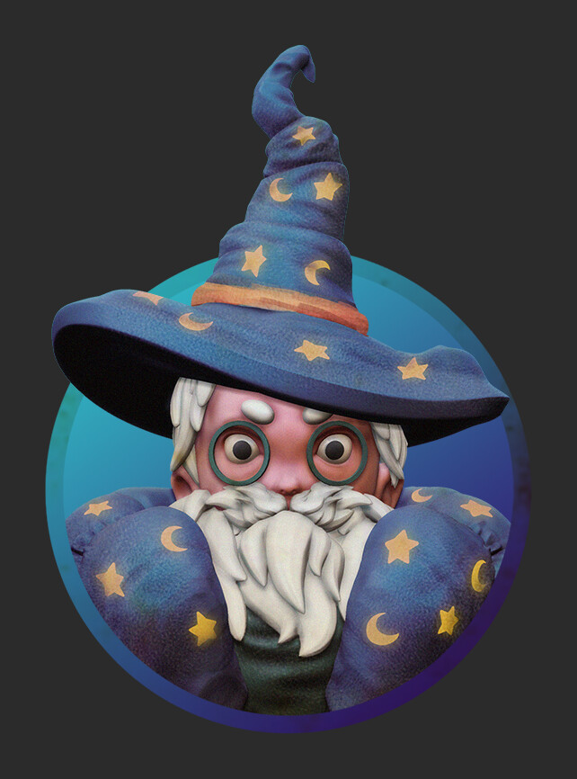 ArtStation - Althir the Wizard PNG-tuber OC