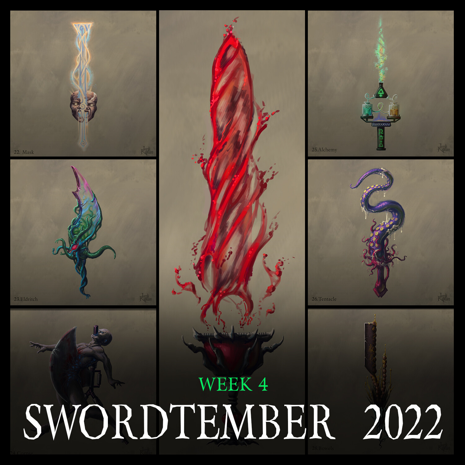 Jordi Rapture - Swordtember 2022 - Week 4