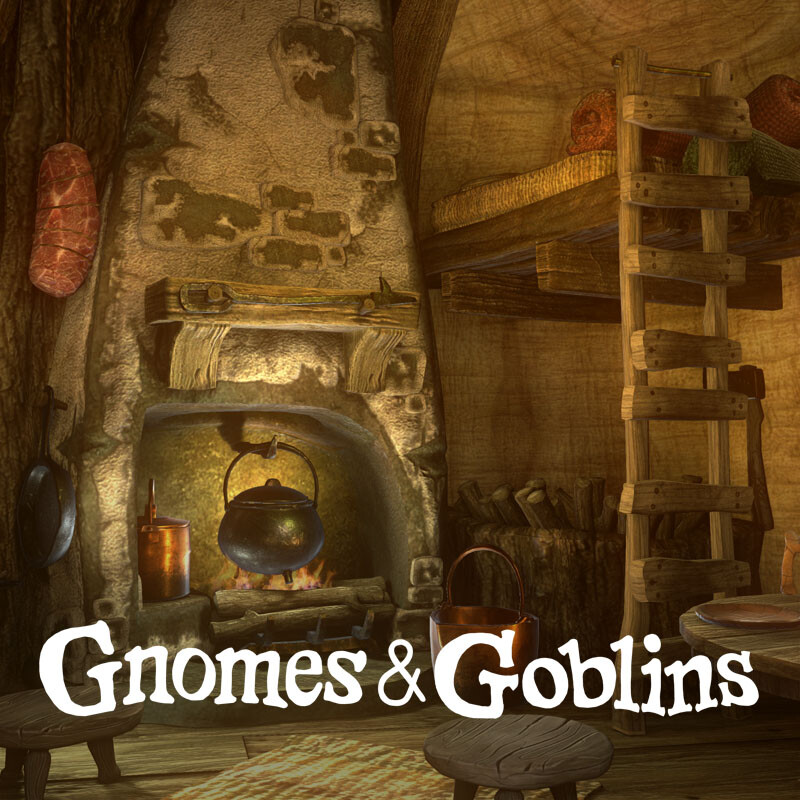 ArtStation - Gnomes & Goblins - Interiors