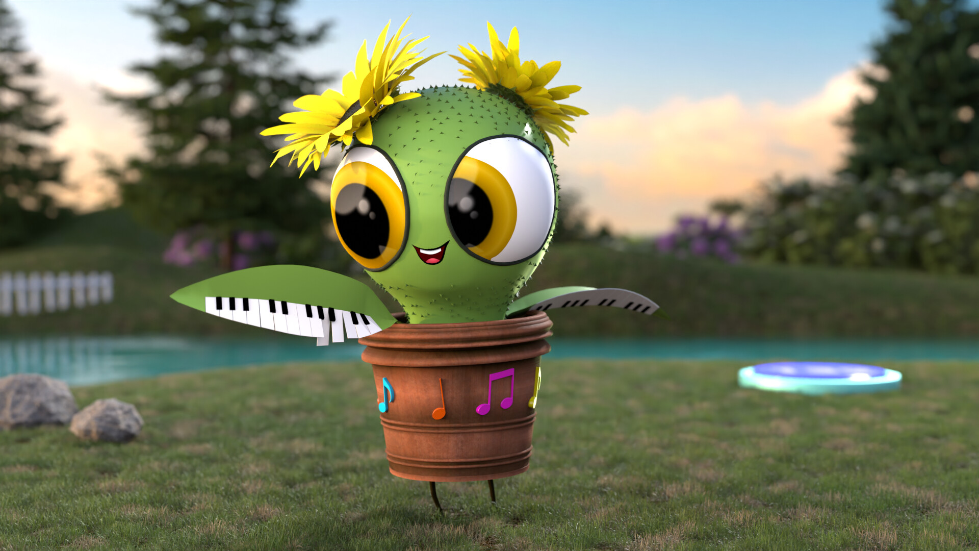 ArtStation - Plinky Plonky Plant