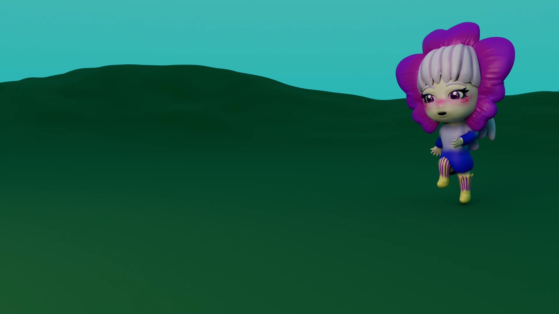 ArtStation - Flower Girl Animation