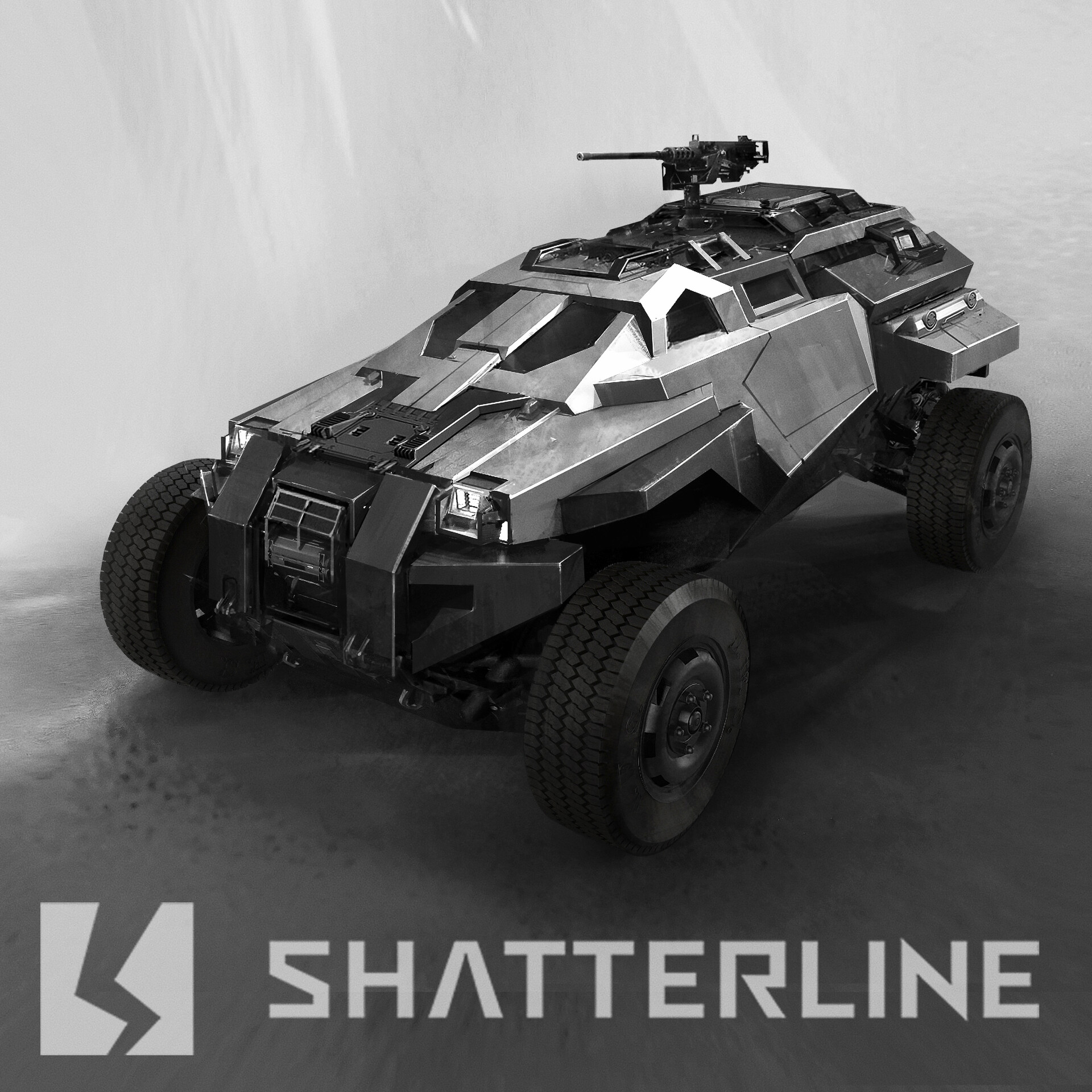 ArtStation - Shatterline vehicle concept #2