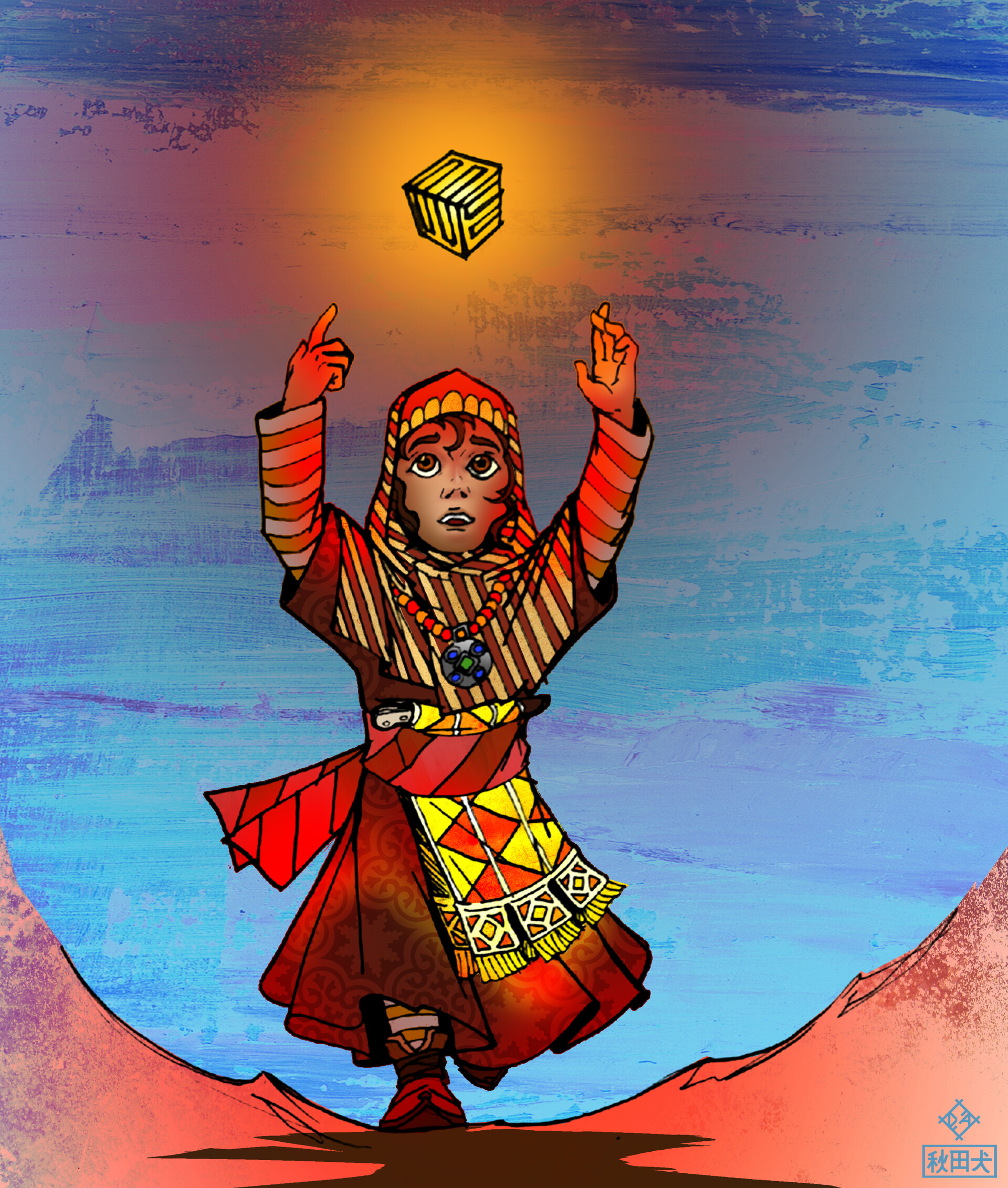 ArtStation - Basma, Little Joy (Eastern warlock)