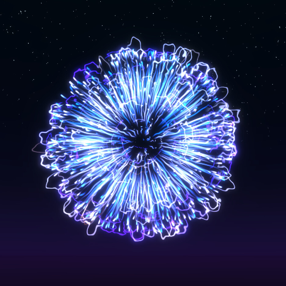 ArtStation - Electric Firework VFX